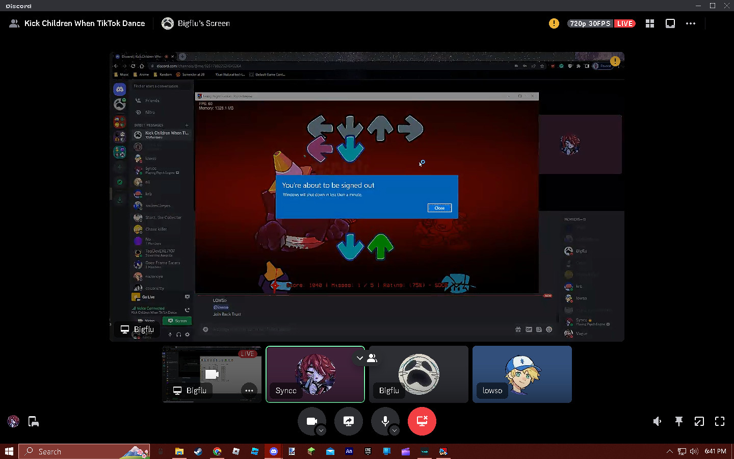 Shutdown Note / Event Mod for Friday Night Funkin' | FNF Mods