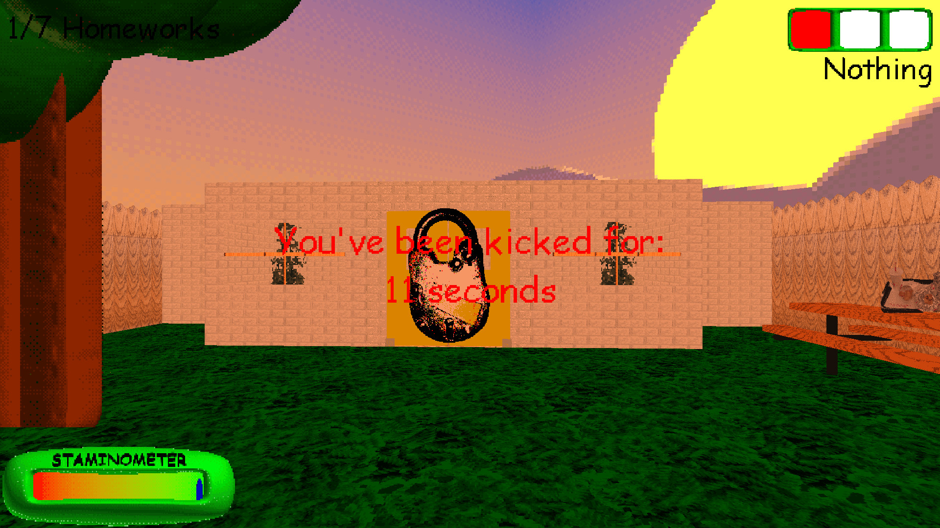 Baldi is Stuck Remastered! Mod for Baldi's Basics | Baldi Mods