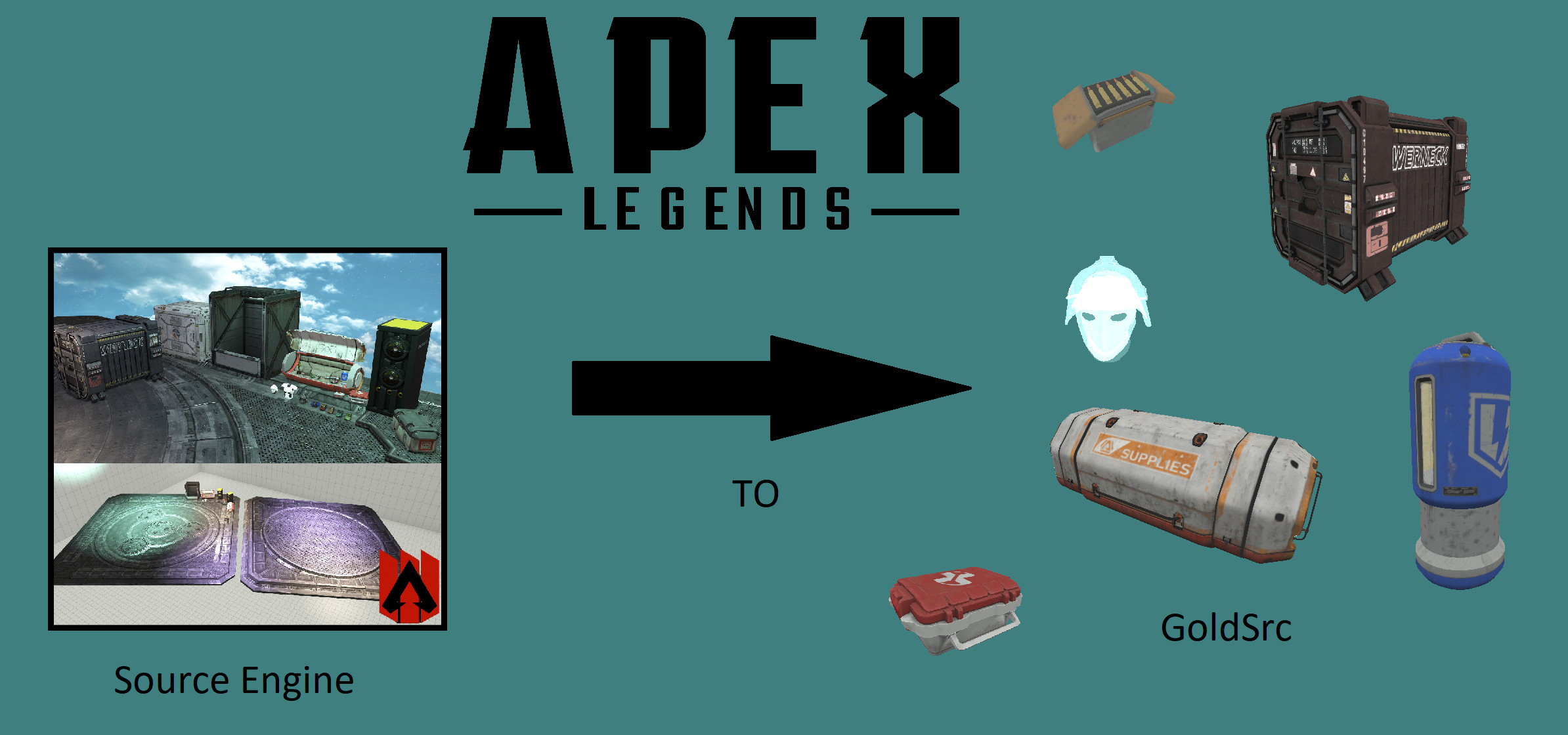Apex legends - asset set one Mod for Counter-Strike 1.6 | CS1.6 Mods