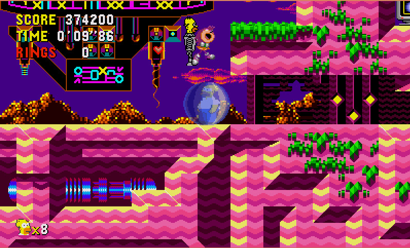 Homer CD Mod for Sonic CD (2011) | SCD Mods