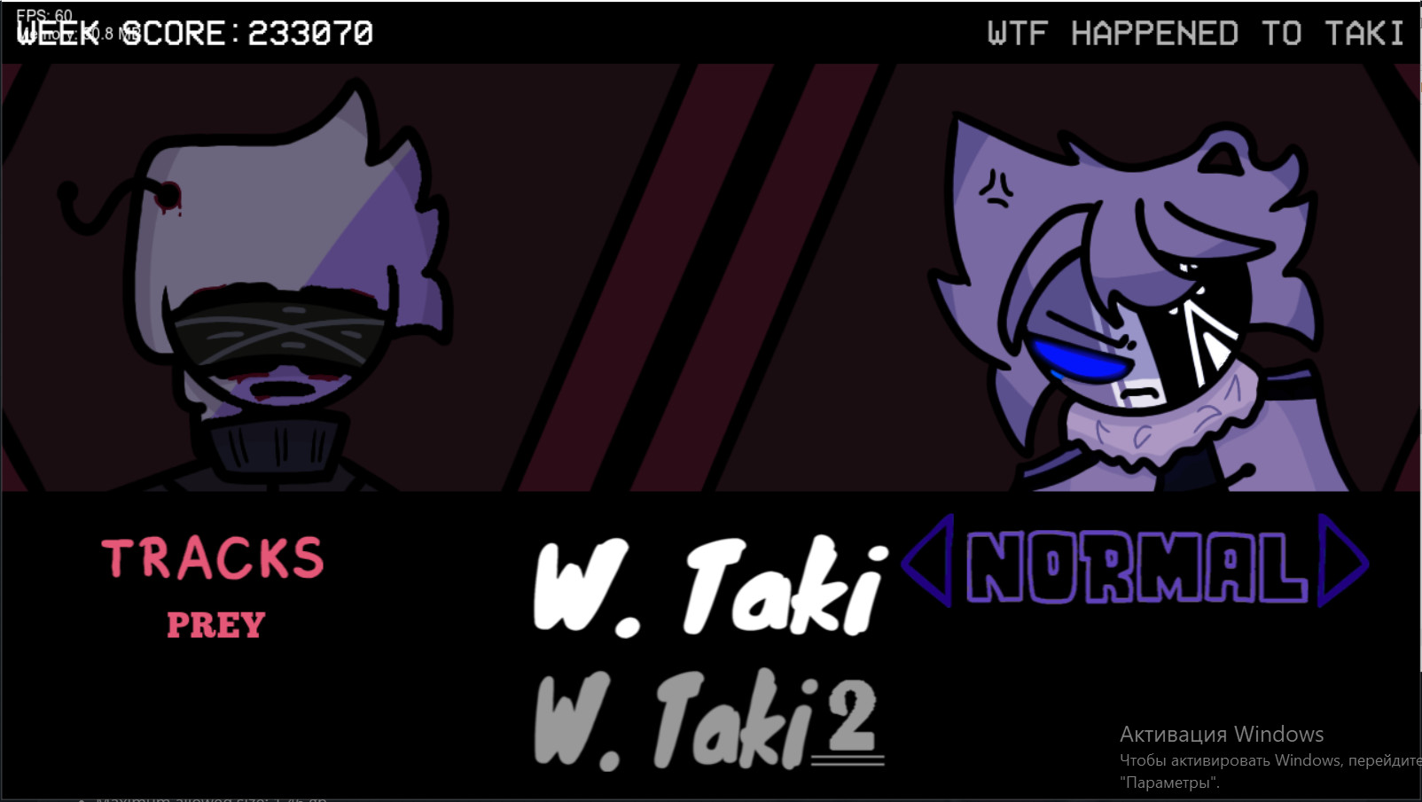 V.S. Withered Taki V4 Update! Mod for Friday Night Funkin' | FNF Mods