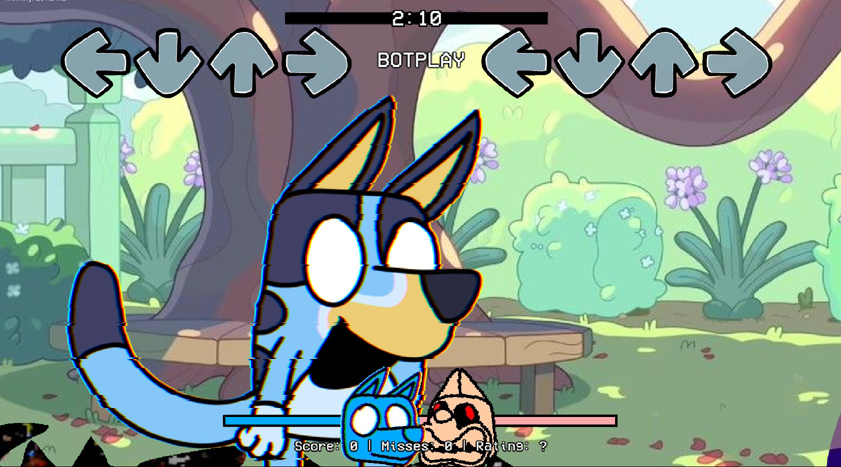 fnf: spooky bluey mod (demo release) [Friday Night Funkin'] [Mods]