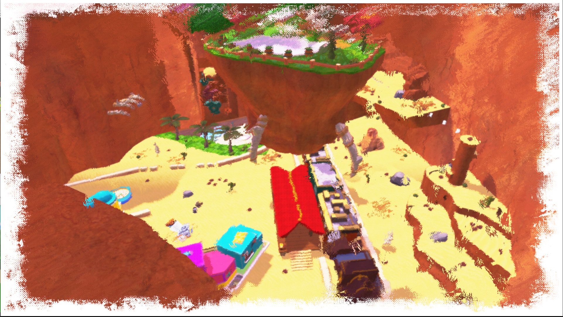 Bon-Bones Mountain Custom Kingdom Mod for Super Mario Odyssey | SMO Mods