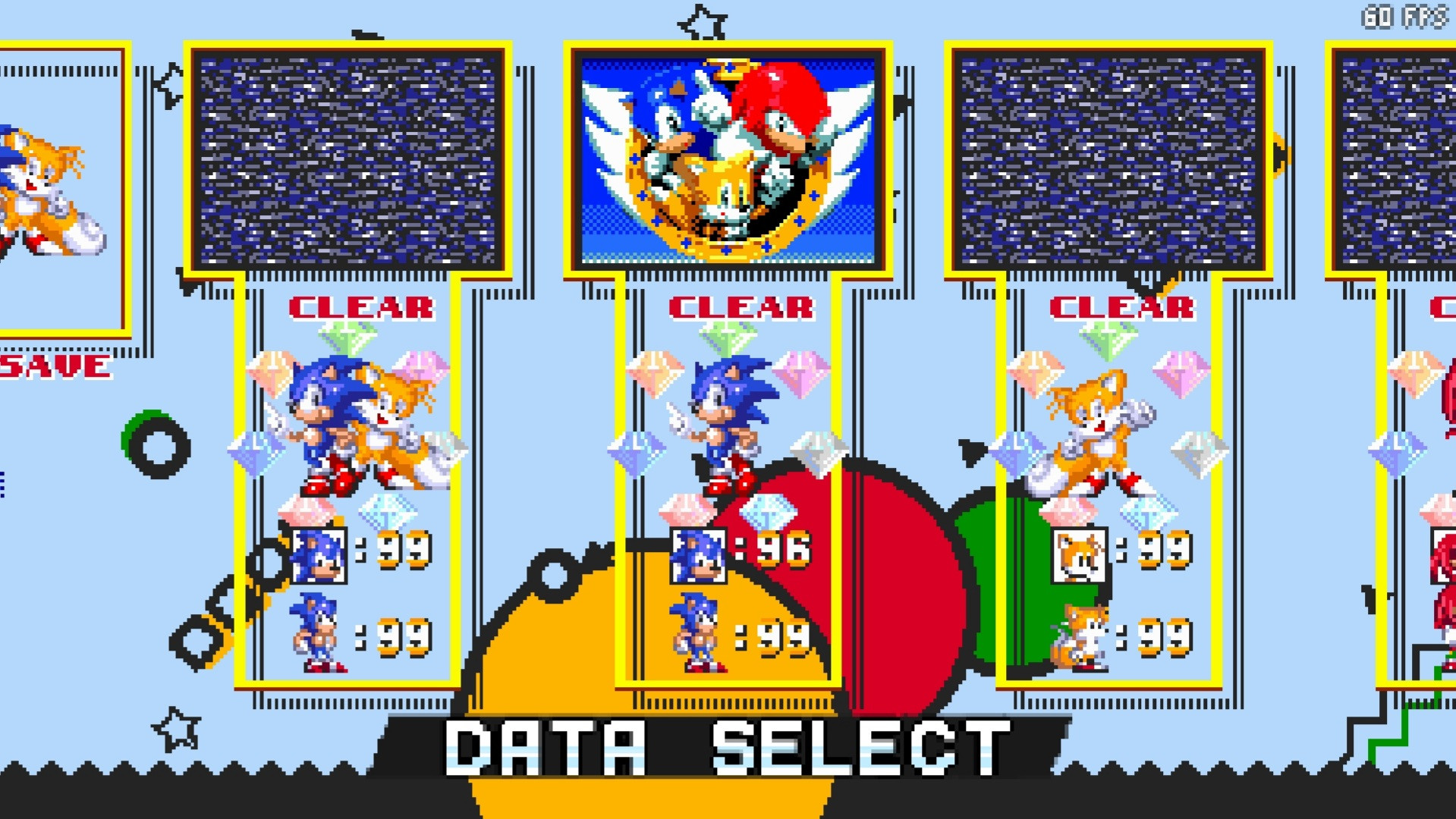 Retro Engine data select + song [Sonic 3 A.I.R.] [Mods]