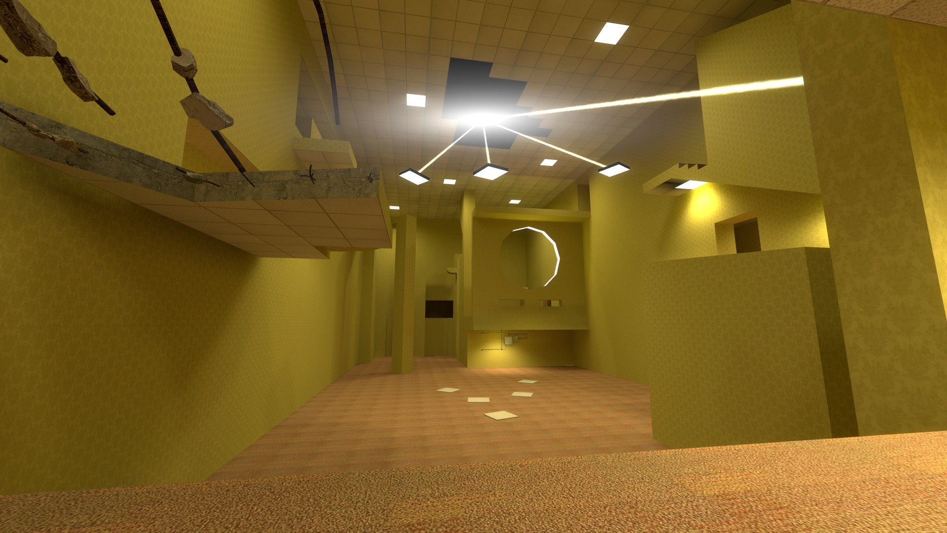 bhop_backrooms Mod for Counter-Strike: Source | CS:S Mods