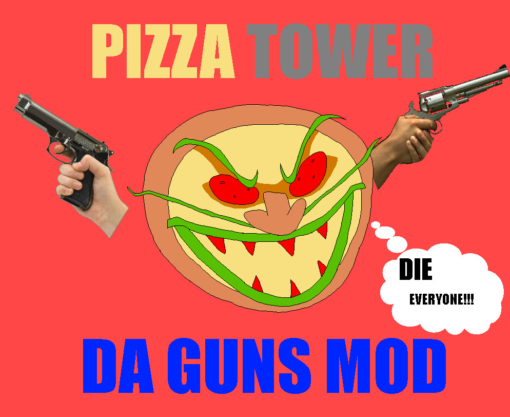 Da Gunz Mod and Gameplay Expand (DEMO) [Pizza Tower] [Mods]