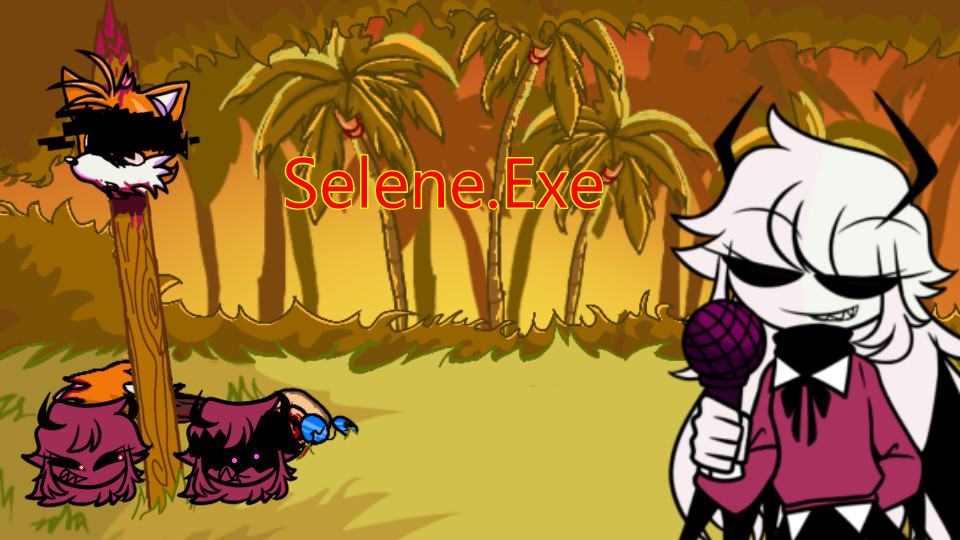 Selene.Exe for Psych Engine Mod for Friday Night Funkin' | FNF Mods