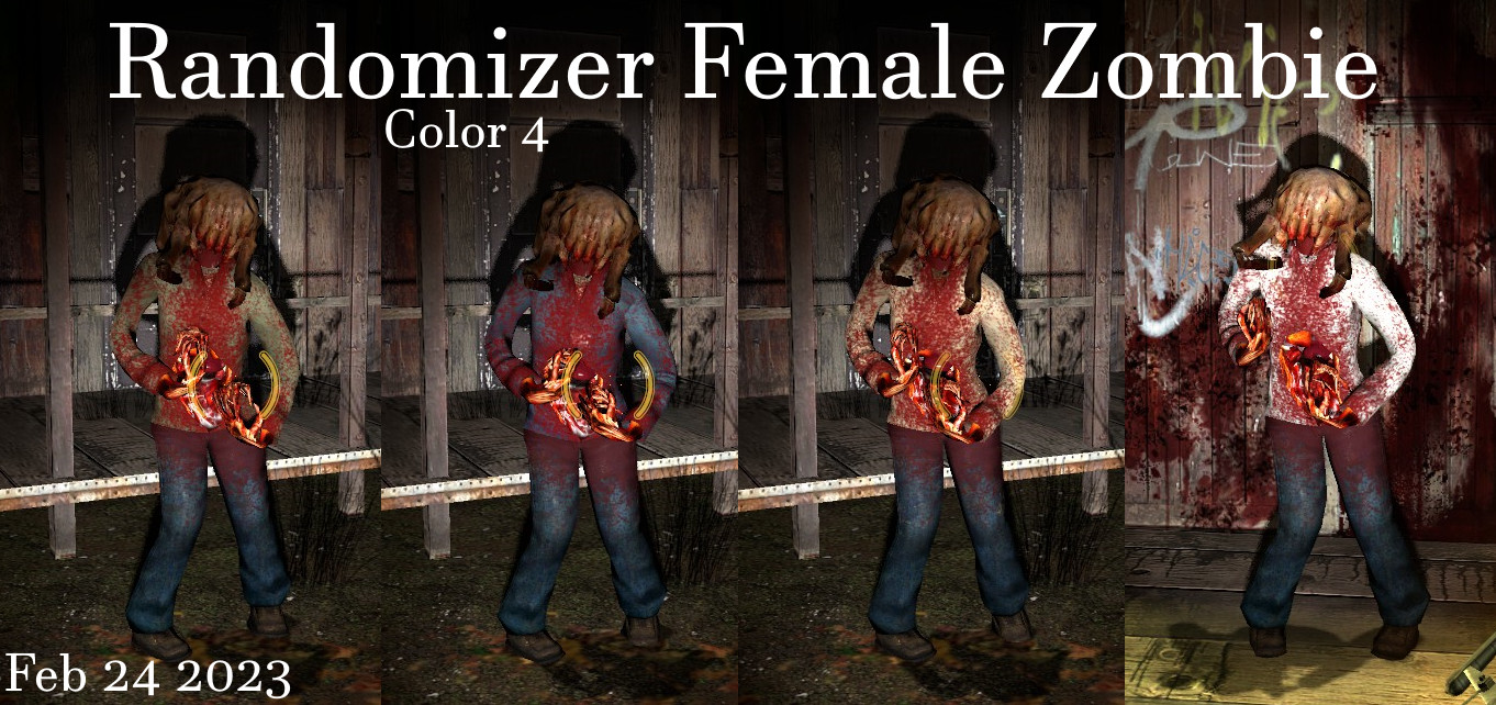 Female Zombie Mod for Half-Life 2 | HL2 Mods