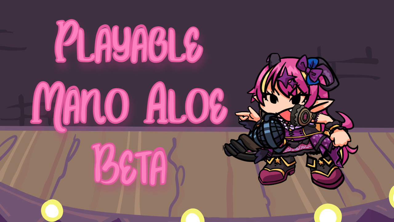 Playable Mano Aloe Beta Mod for Friday Night Funkin' | FNF Mods