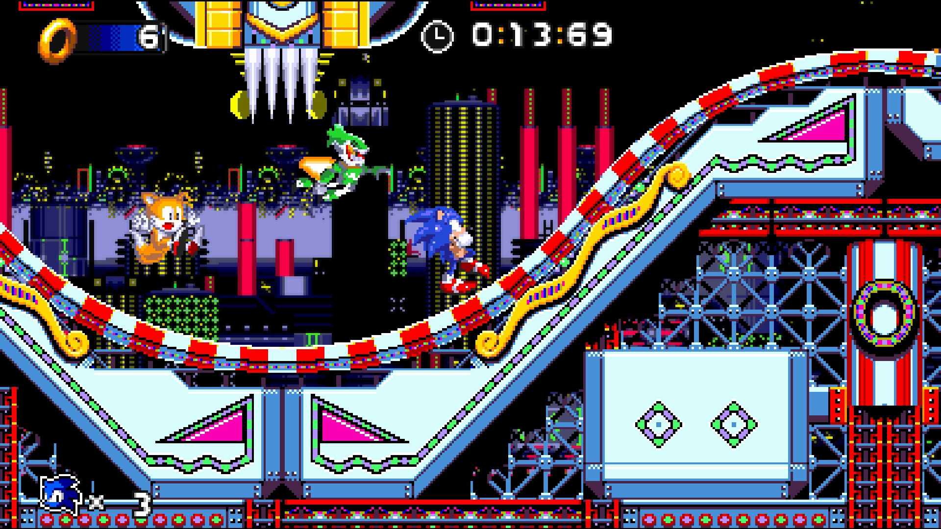 Johnny Hunt (Sonic Rush Adventure) Mod for Sonic 3 A.I.R. | S3AIR Mods