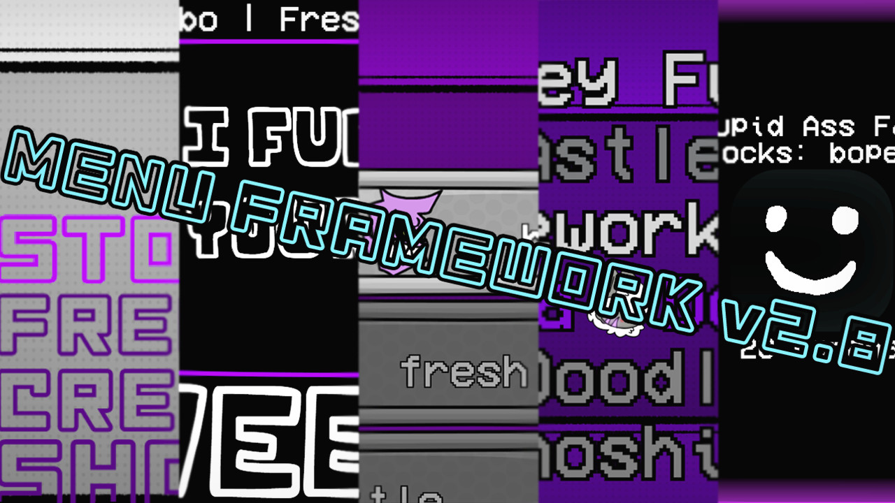Menu Framework v2.9 Mod for Friday Night Funkin' | FNF Mods