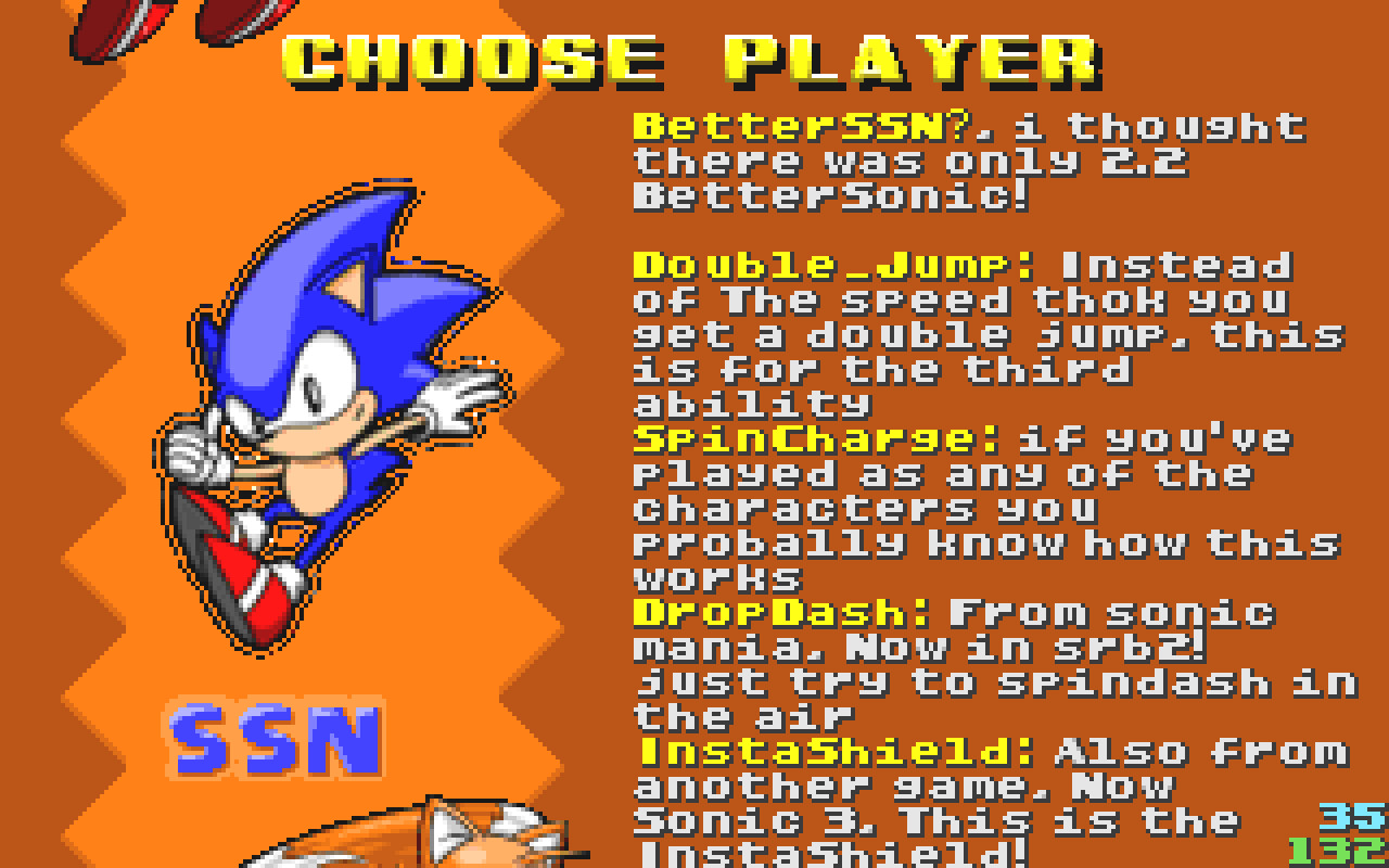 BetterSSN Mod for Sonic Robo Blast 2 | SRB2 Mods
