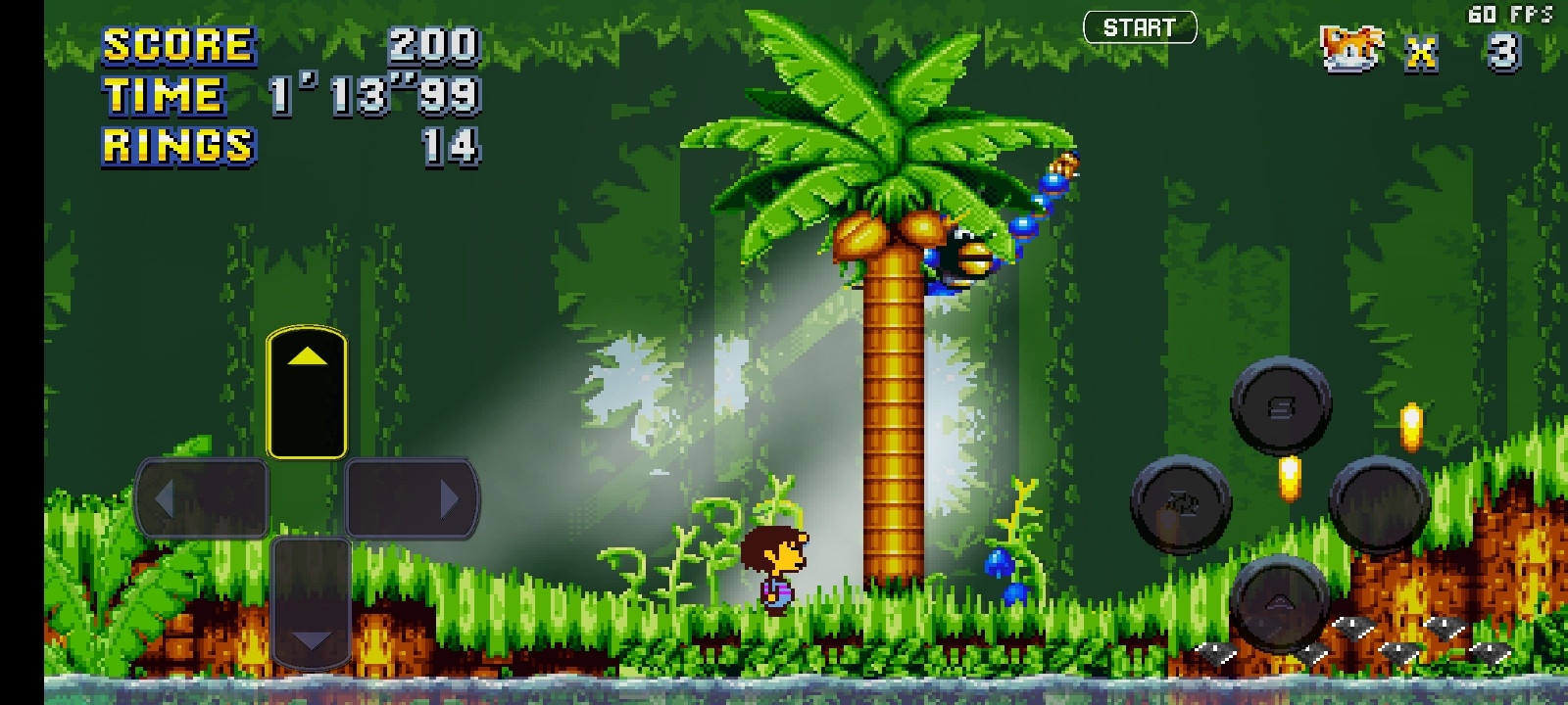 ¡Frisk Visits Angel Island! DEFINITIVE EDITION Mod for Sonic 3 A.I.R ...
