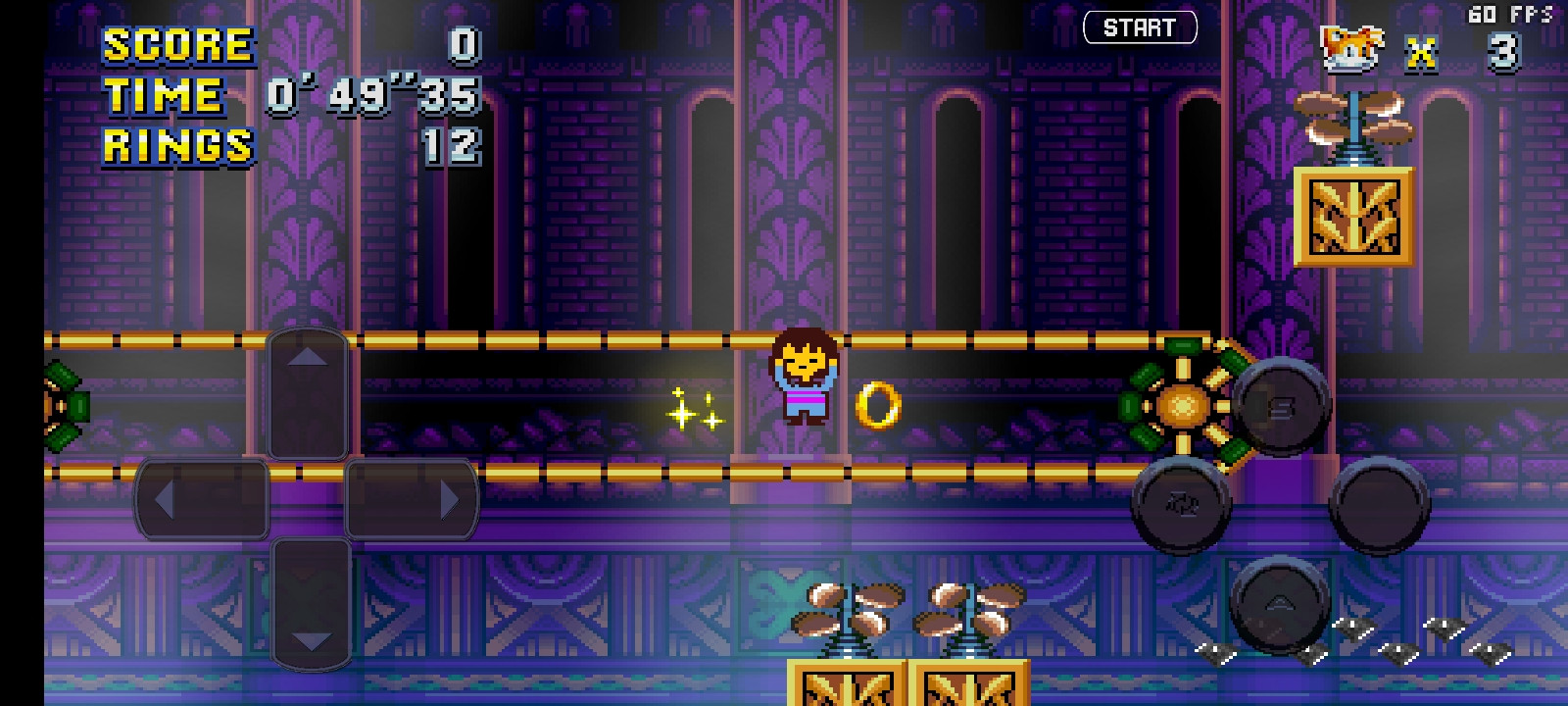 ¡Frisk Visits Angel Island! DEFINITIVE EDITION Mod for Sonic 3 A.I.R ...