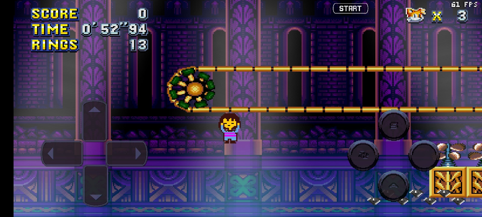 ¡Frisk Visits Angel Island! DEFINITIVE EDITION Mod for Sonic 3 A.I.R. | S3AIR Mods