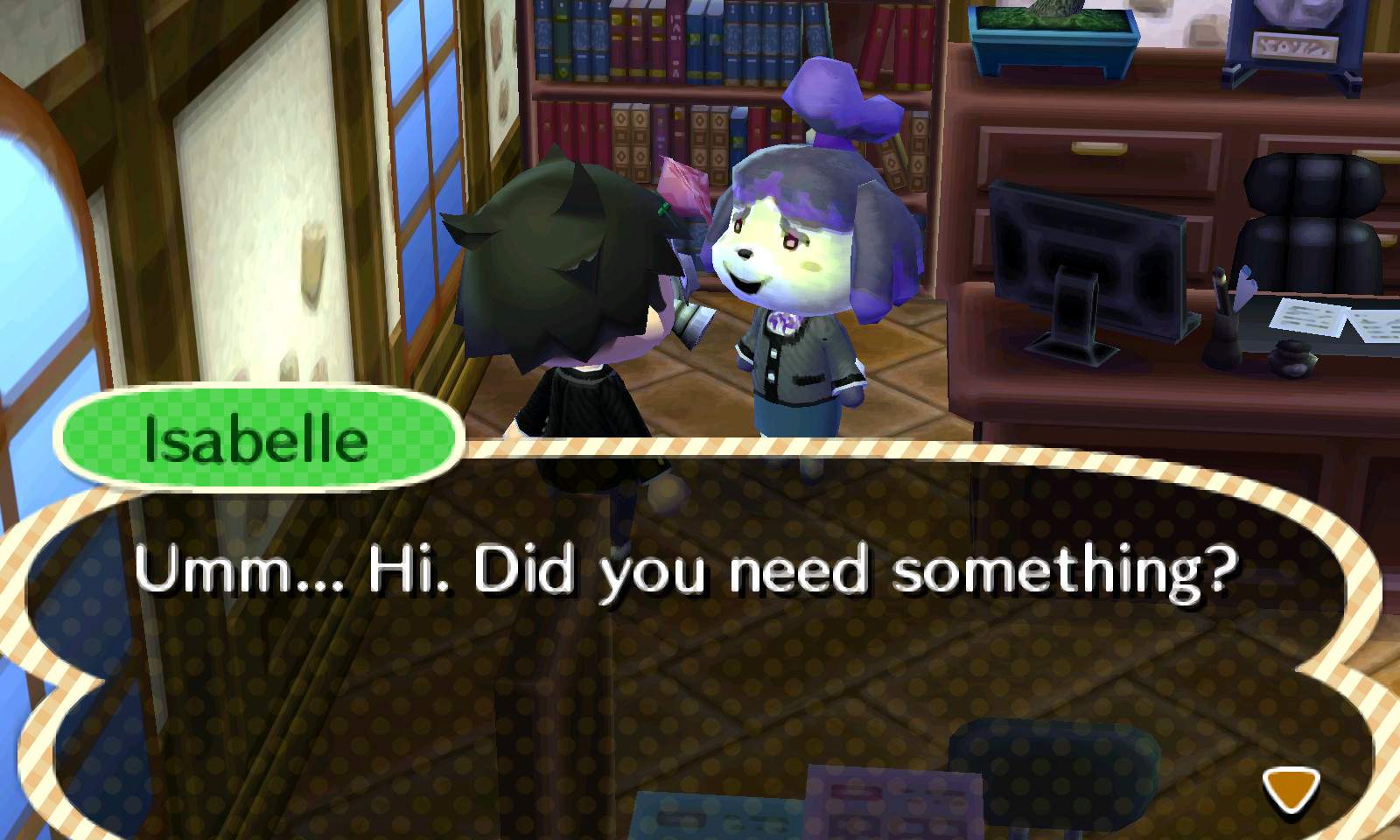 Goth Isabelle Mod for Animal Crossing: New Leaf | AC:NL Mods