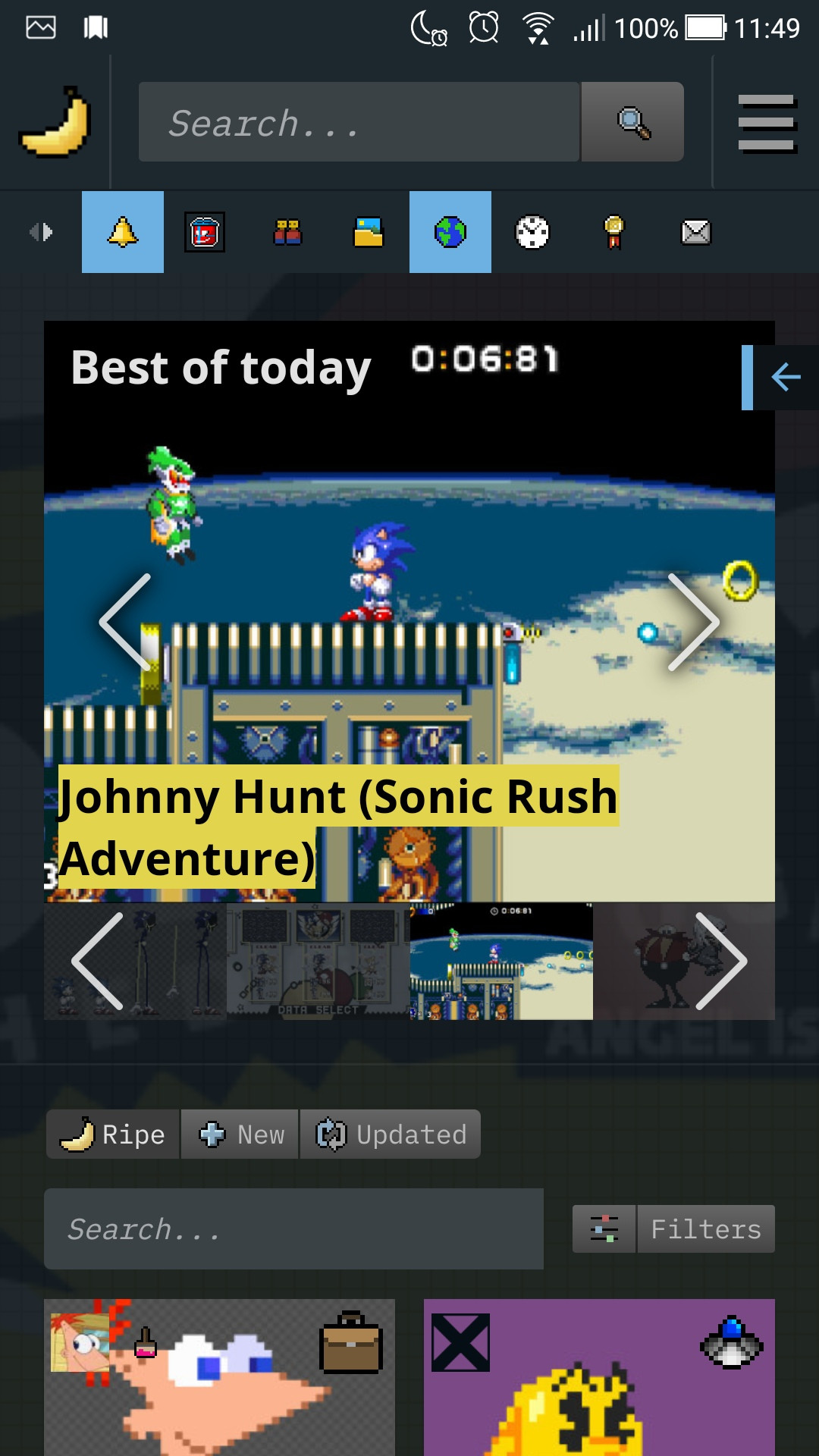 Johnny Hunt (Sonic Rush Adventure) Mod for Sonic 3 A.I.R. | S3AIR Mods