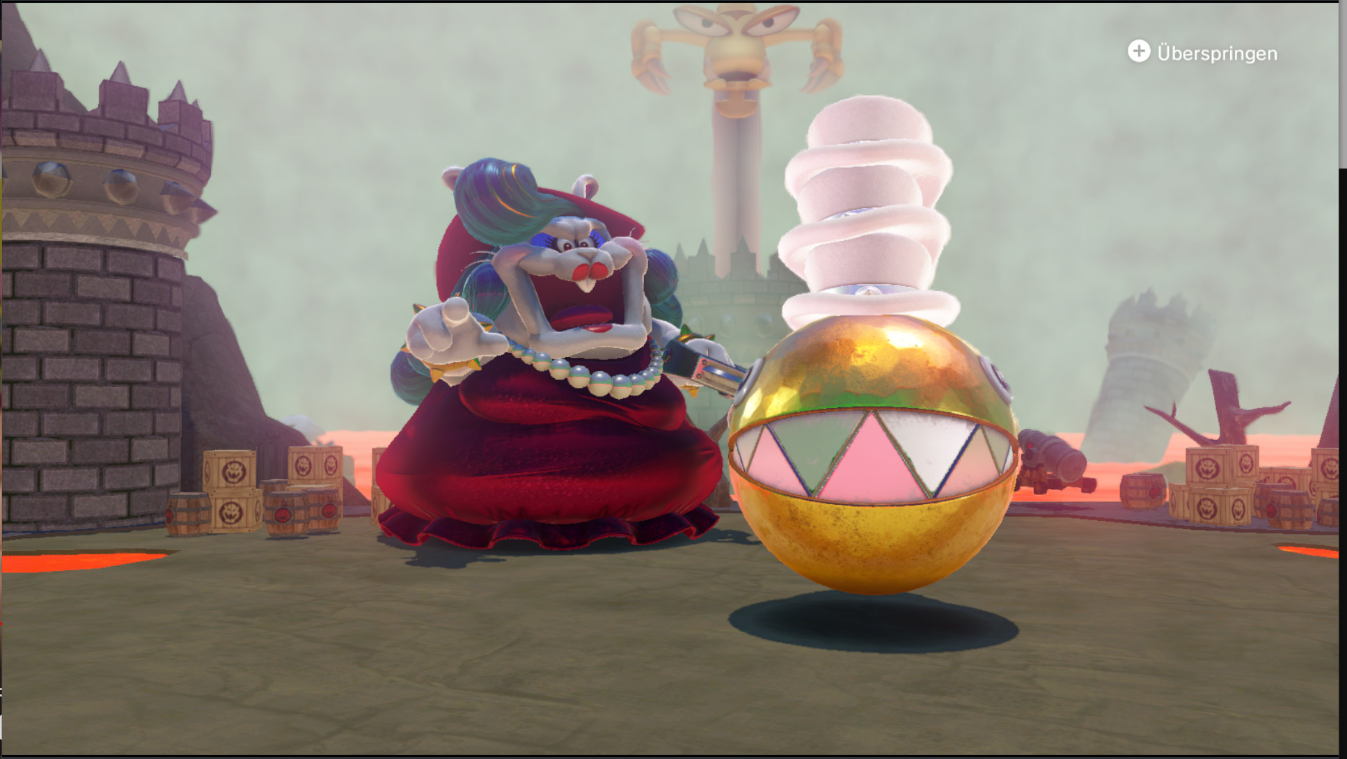 Bon-Bones Mountain Custom Kingdom Mod for Super Mario Odyssey | SMO Mods