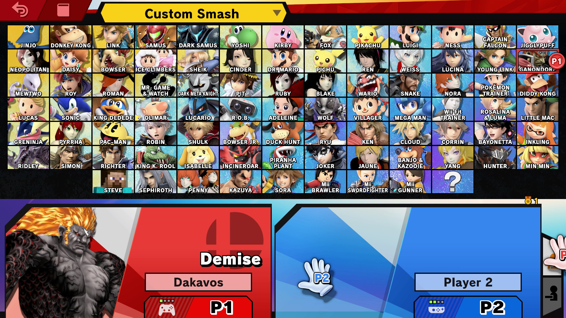 Demise (TLoZ: Skyward Sword) Mod for Super Smash Bros. Ultimate | SSBU Mods