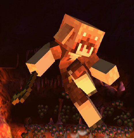 Minecraft Piglin over Marth Mod for Super Smash Bros. Brawl | Brawl Mods