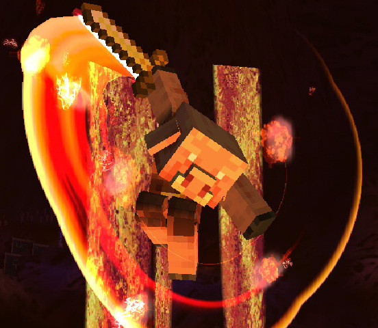 Minecraft Piglin over Marth Mod for Super Smash Bros. Brawl | Brawl Mods