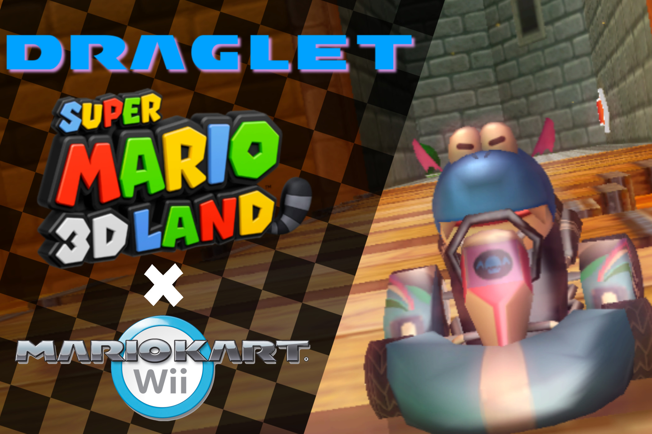 Playable Draglet Mod - Mario Kart Wii Mod for Mario Kart Wii | MKWii Mods