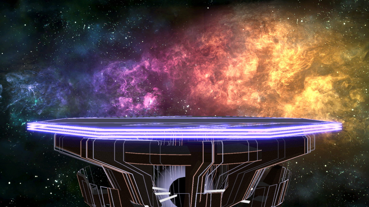 Cosmic Melee Final Destination [Super Smash Bros. Ultimate] [Mods]