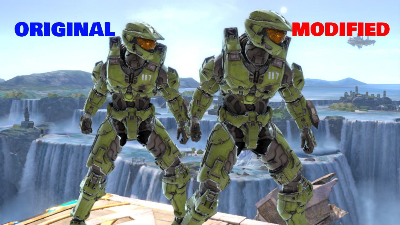 Master Chief Optimazed+ Mod for Super Smash Bros. Ultimate | SSBU Mods