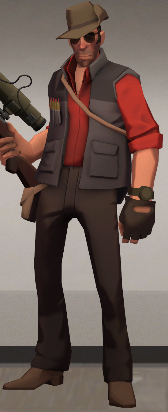 BLU Sniper Bullets [Pre-Fortress 2] [Mods]