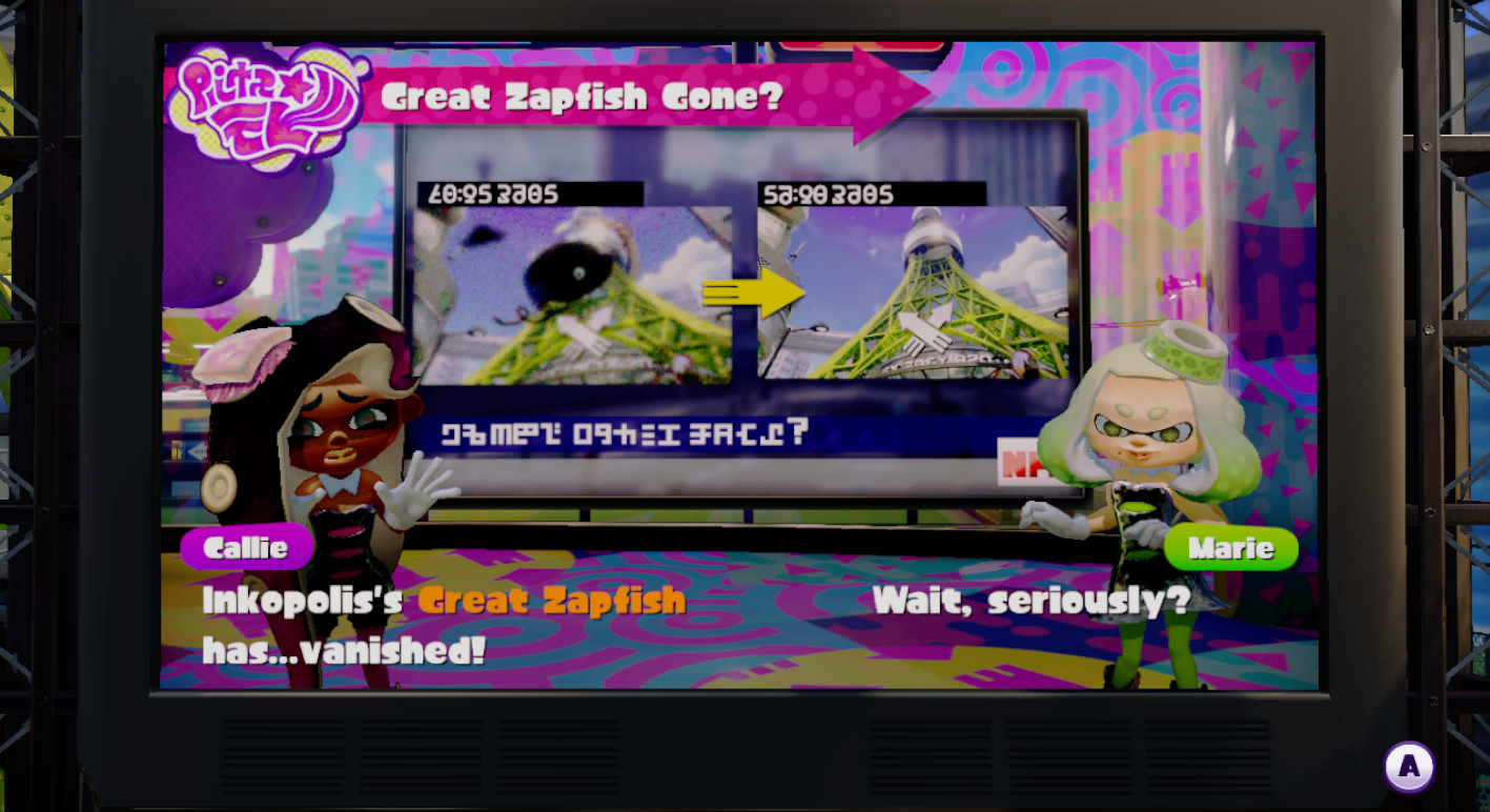 Off the Hook over Squid Sisters(W.I.P) Mod for Splatoon | Splatoon Mods