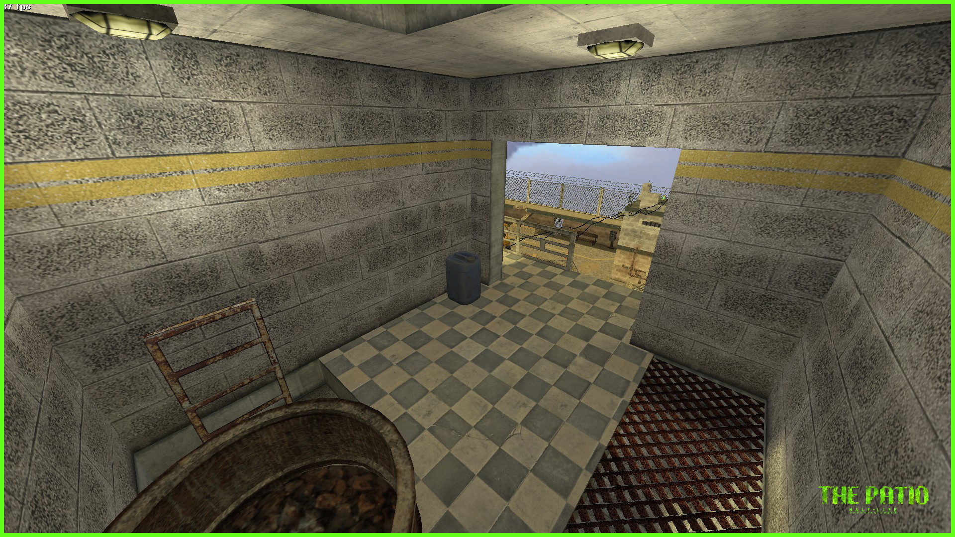 OP4_PATIO | DEATHMATCH [Half-Life: Opposing Force] [Mods]