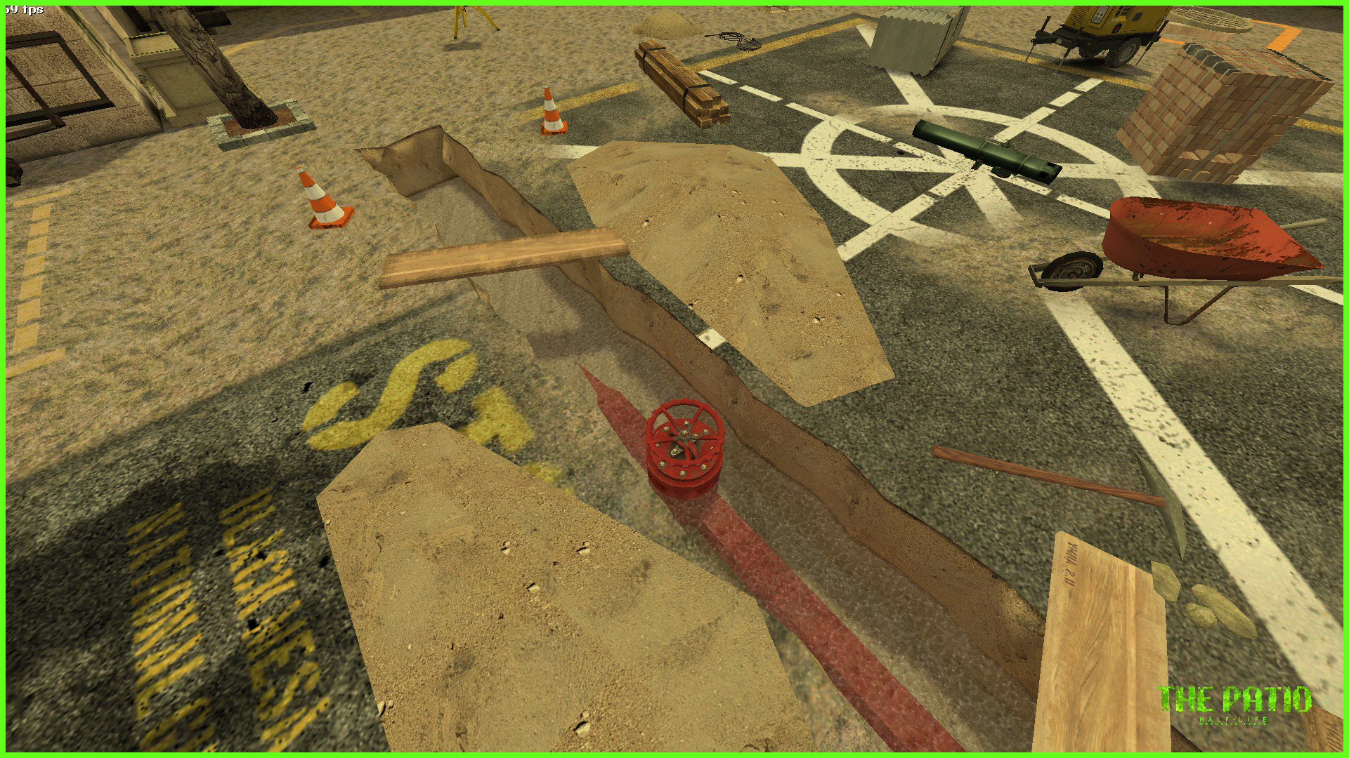OP4_PATIO | DEATHMATCH [Half-Life: Opposing Force] [Mods]