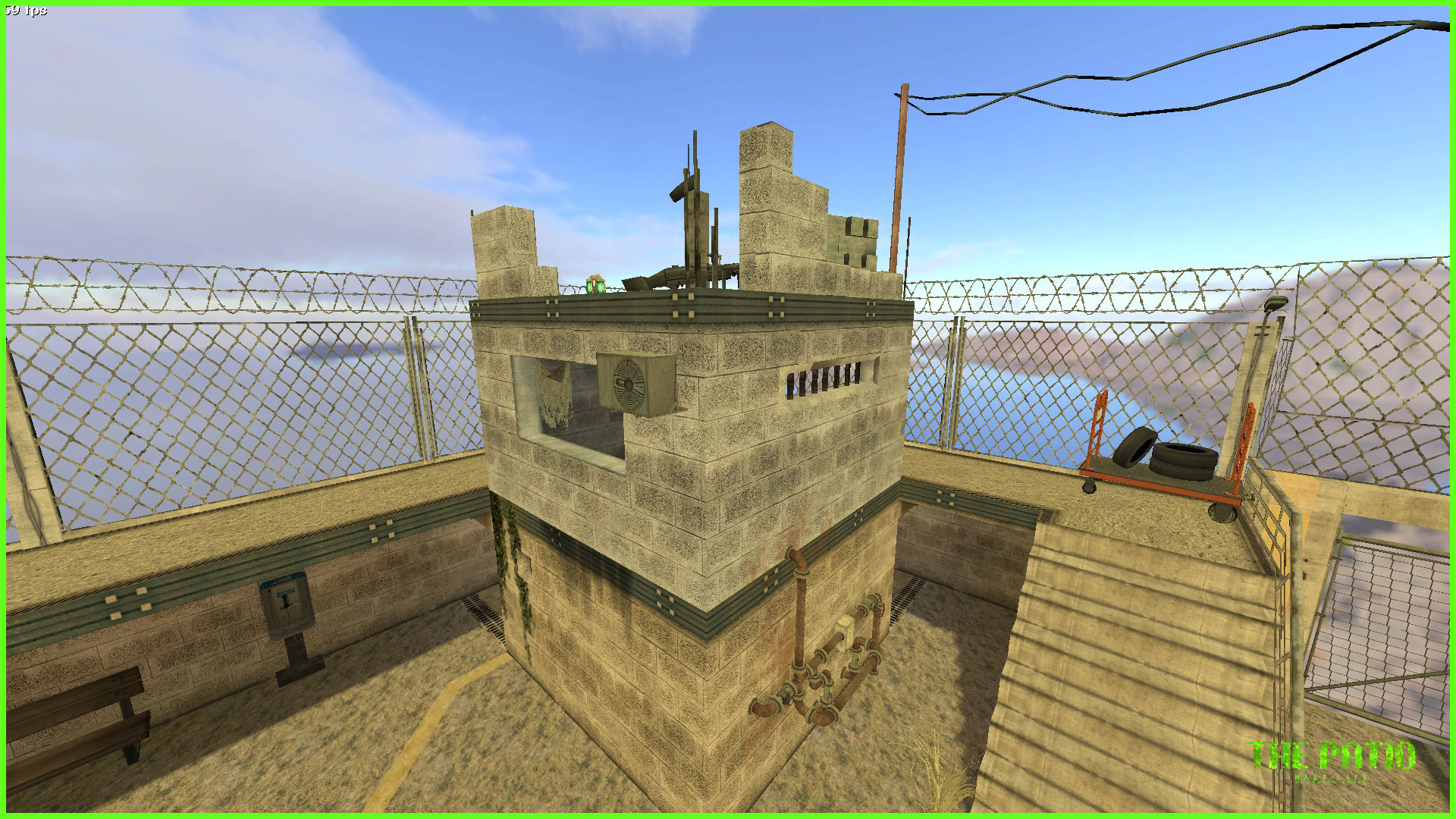 OP4_PATIO | DEATHMATCH [Half-Life: Opposing Force] [Mods]