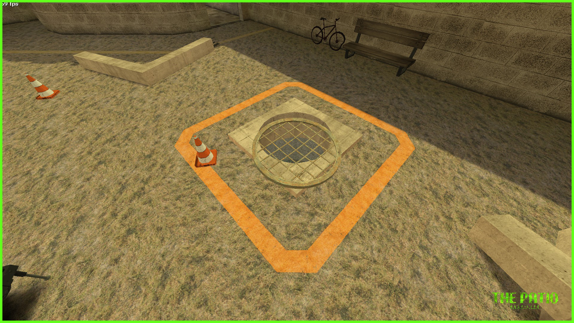 OP4_PATIO | DEATHMATCH [Half-Life: Opposing Force] [Mods]