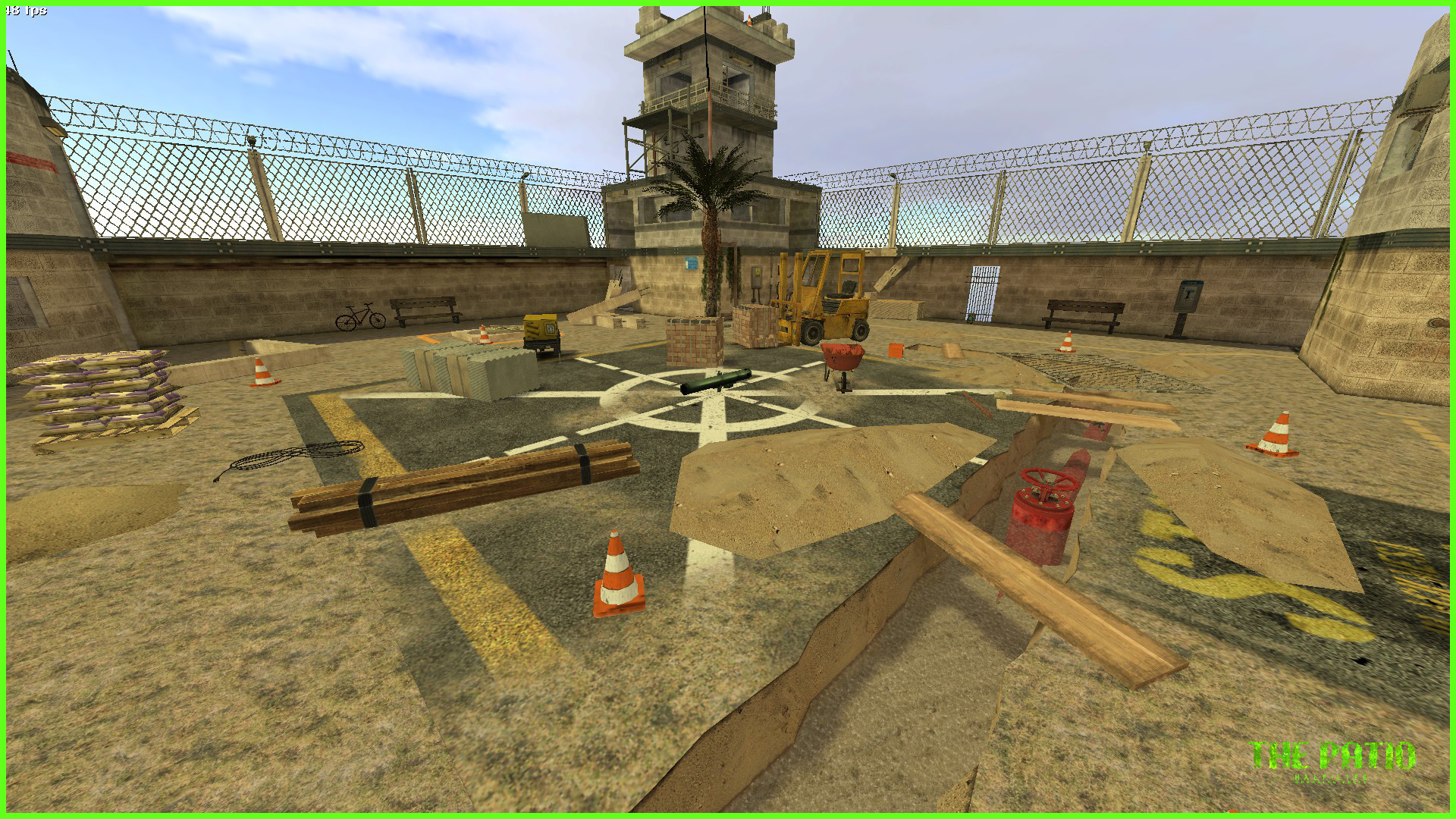 OP4_PATIO | DEATHMATCH [Half-Life: Opposing Force] [Mods]