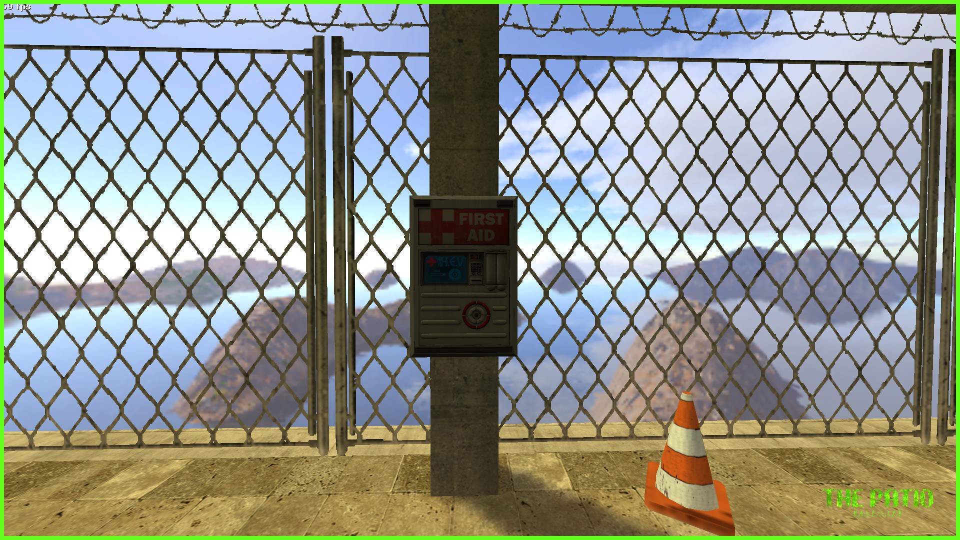 OP4_PATIO | DEATHMATCH [Half-Life: Opposing Force] [Mods]