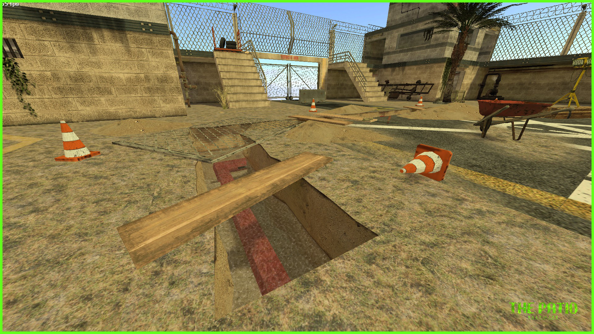 OP4_PATIO | DEATHMATCH [Half-Life: Opposing Force] [Mods]