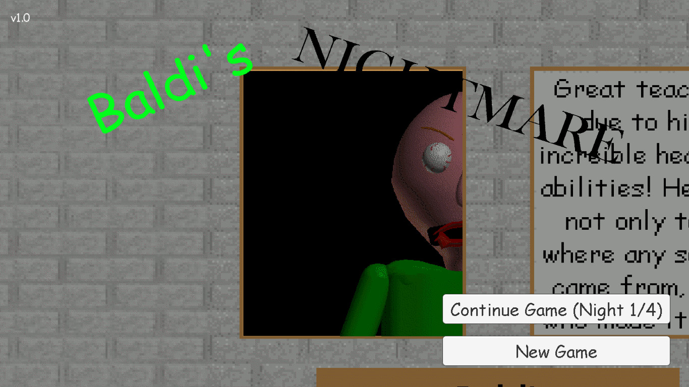 [SENSITIVE CONTENT] Baldi's Nightmare (My Version) Mod for Arthur's ...