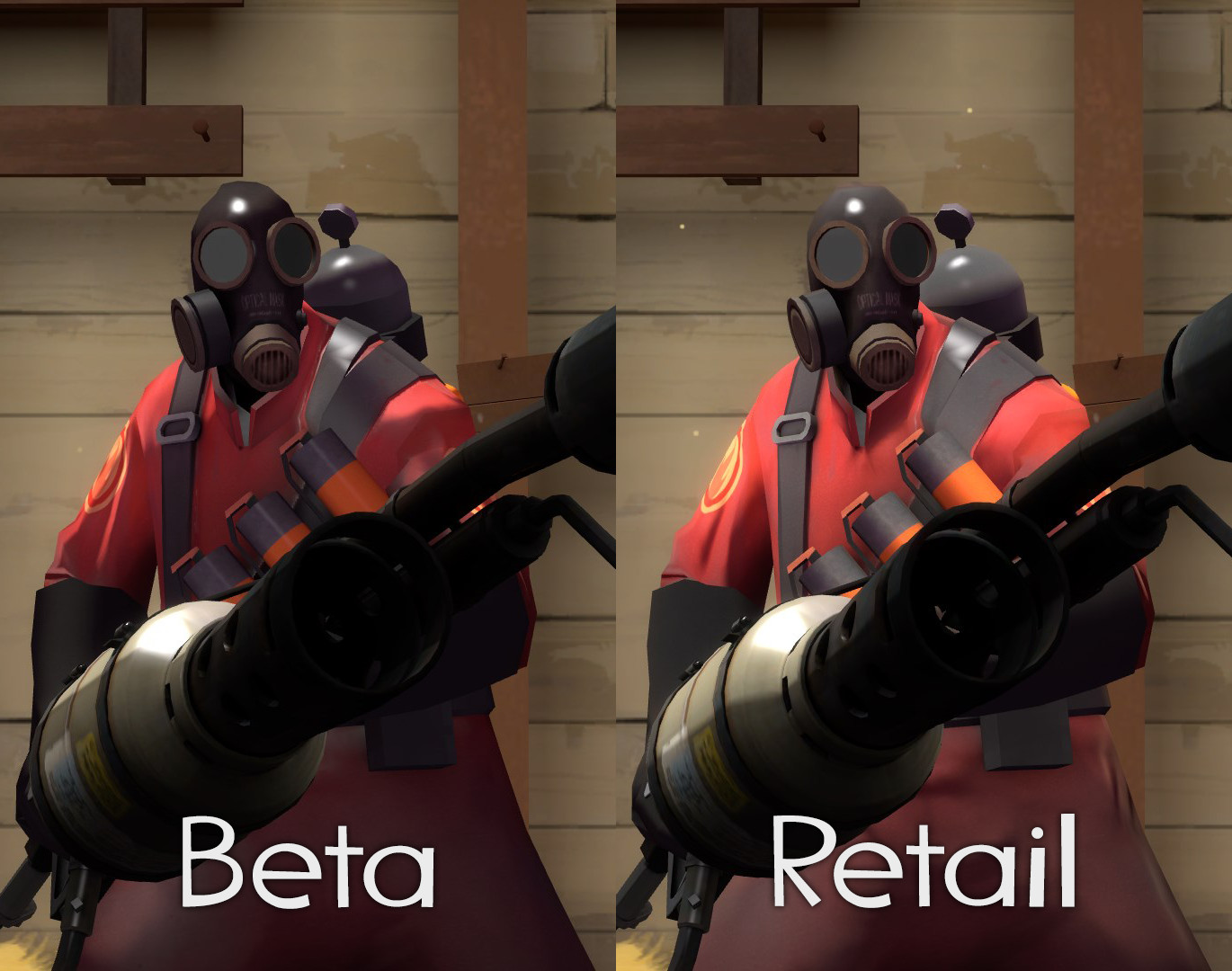 Retail Player Lighting Mod for Pre-Fortress 2 | PF2 Mods