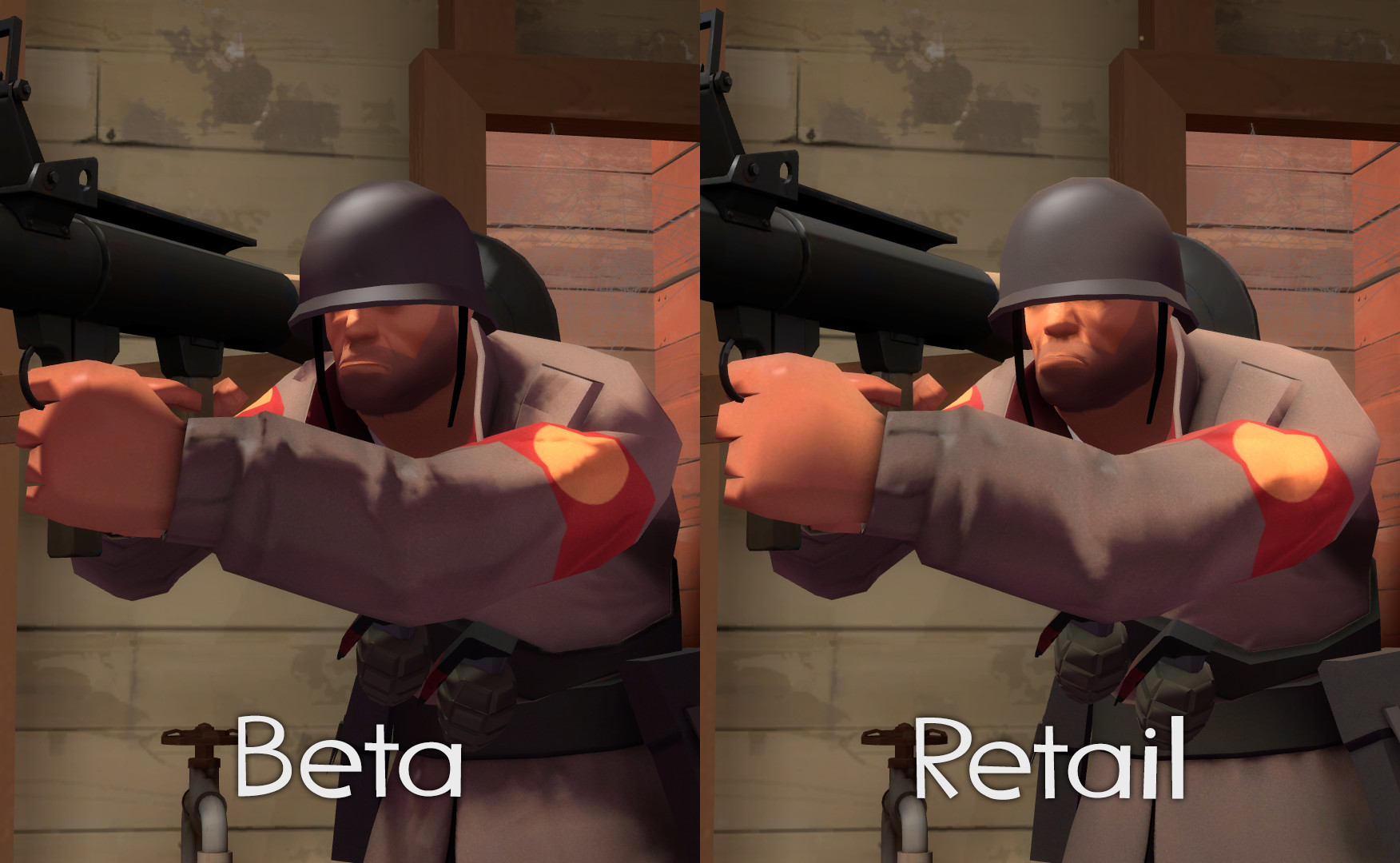 Retail Player Lighting Mod for Pre-Fortress 2 | PF2 Mods