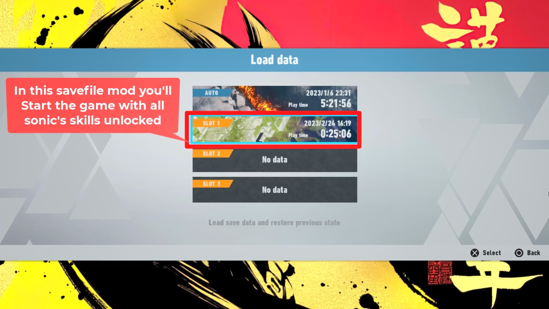 New Game+ MAX Speed Mod Mod for Sonic Frontiers | Frontiers Mods