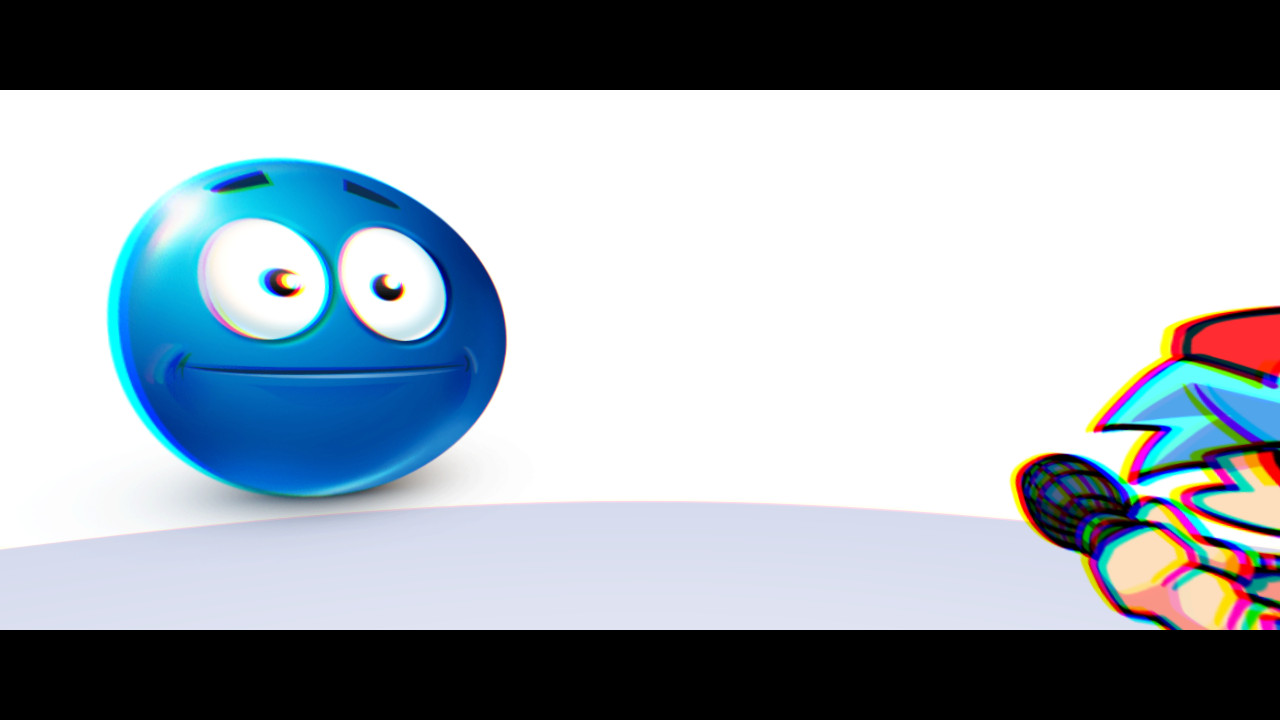 The Blue Smiley Mod Mod for Friday Night Funkin' | FNF Mods