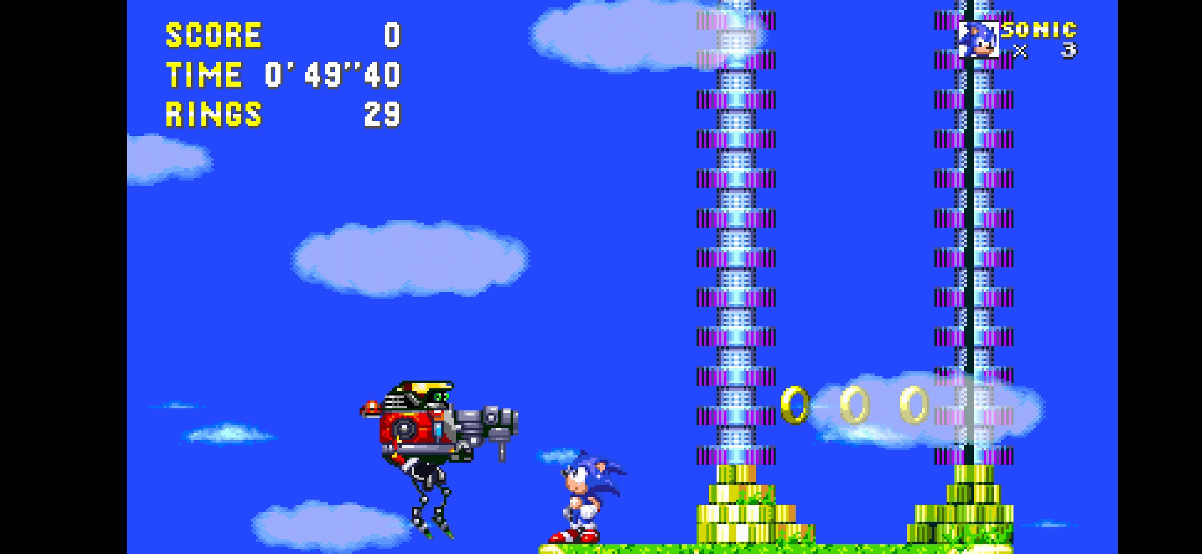 E-102 GAMMA over Eggrobo(badnik) Mod for Sonic 3 A.I.R. | S3AIR Mods