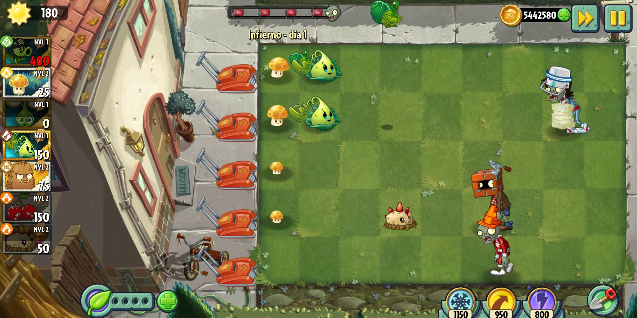 Hard level pack Mod for Plants vs. Zombies 2: It's About Time | PVZ2 Mods