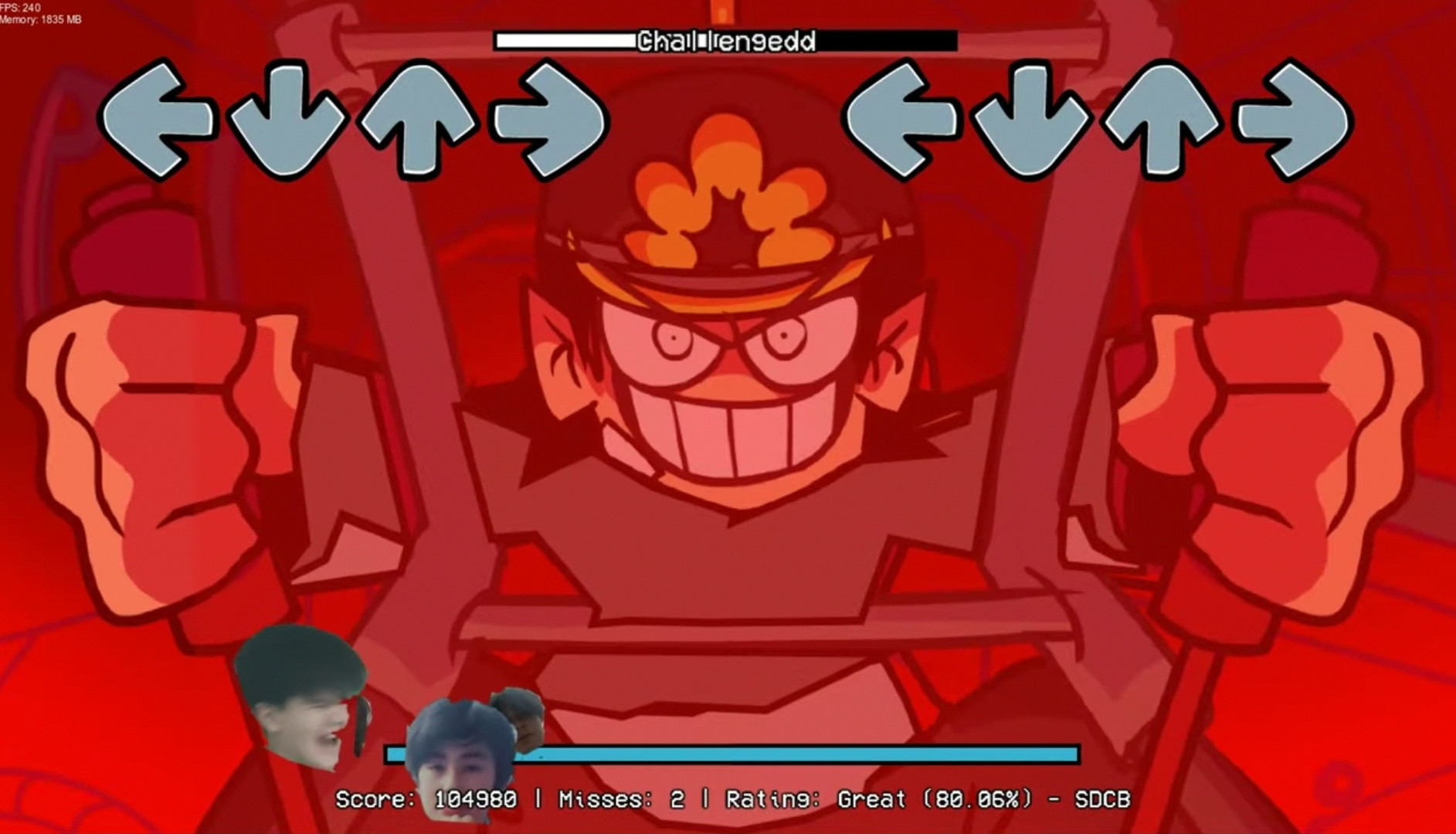 Challeng-edd Memodel Mix(Reskin and Remix) [Friday Night Funkin'] [Mods]