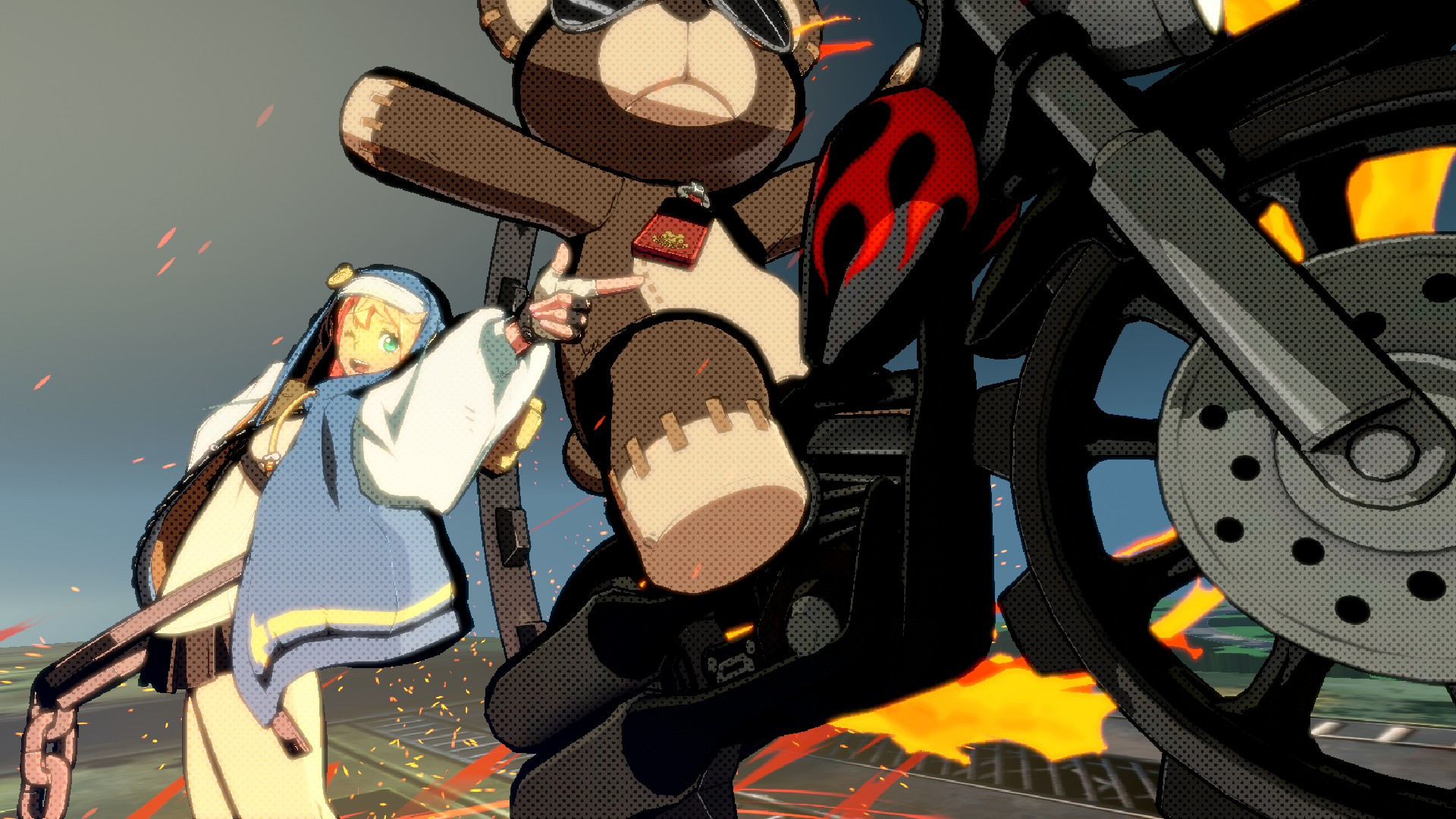 Comic Book Shader Mod for GUILTY GEAR -STRIVE- | GGST Mods