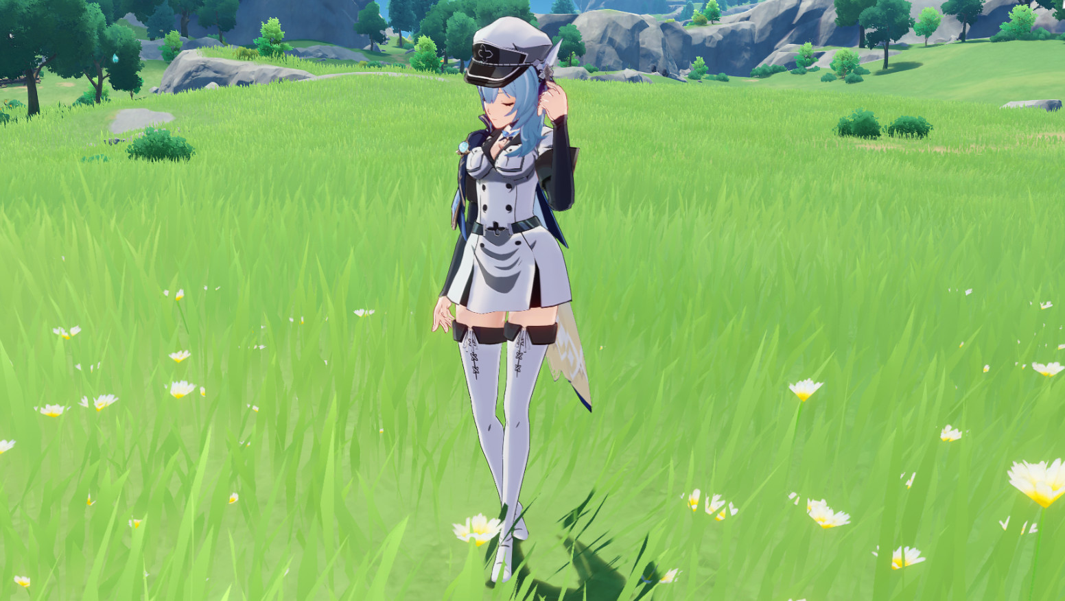 Esdeath outfit for Eula! Mod for Genshin Impact | GI Mods
