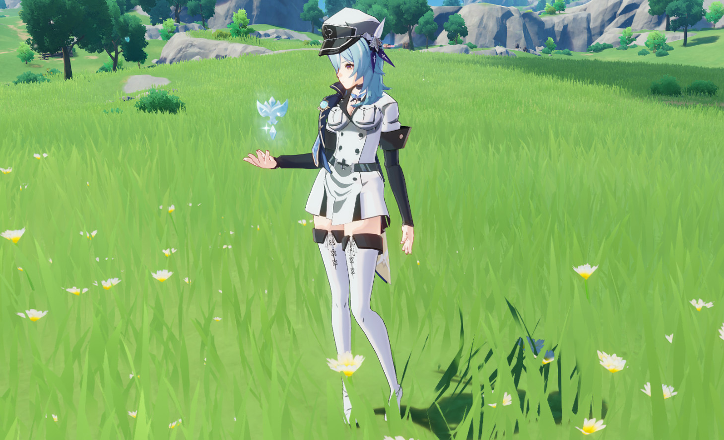 Esdeath outfit for Eula! Mod for Genshin Impact | GI Mods