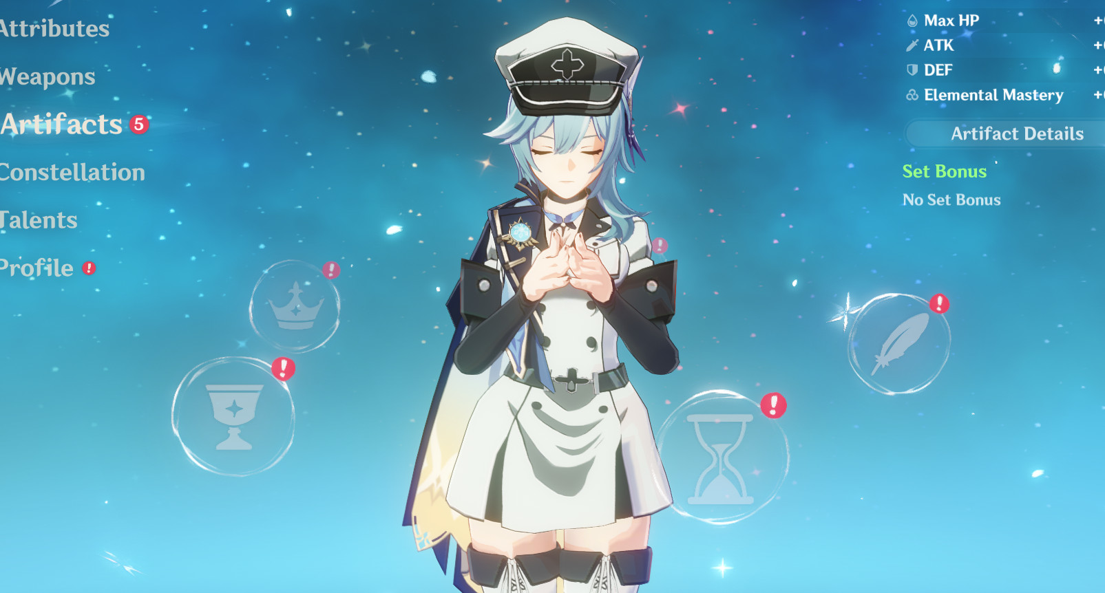 Esdeath outfit for Eula! Mod for Genshin Impact | GI Mods