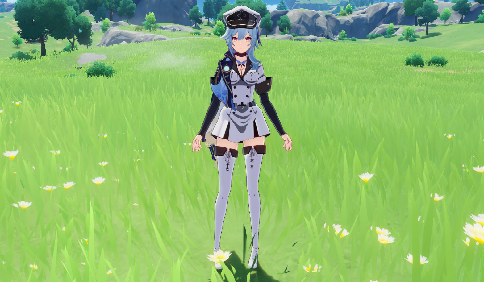 Esdeath outfit for Eula! Mod for Genshin Impact | GI Mods